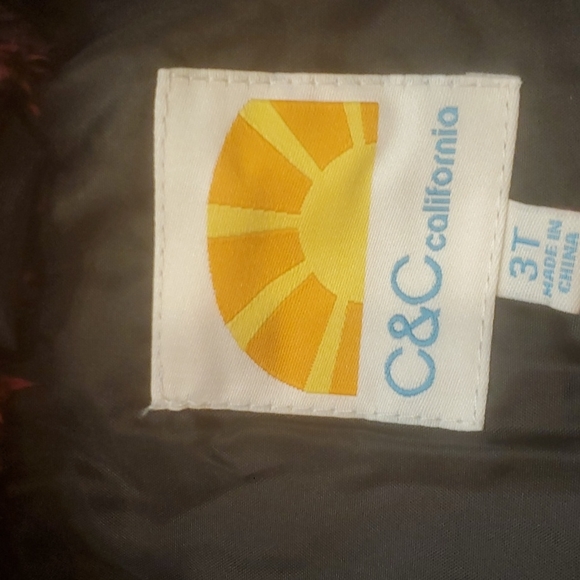 C&C California | Jackets & Coats | Nwot Cc California Kids Red Plaid ...